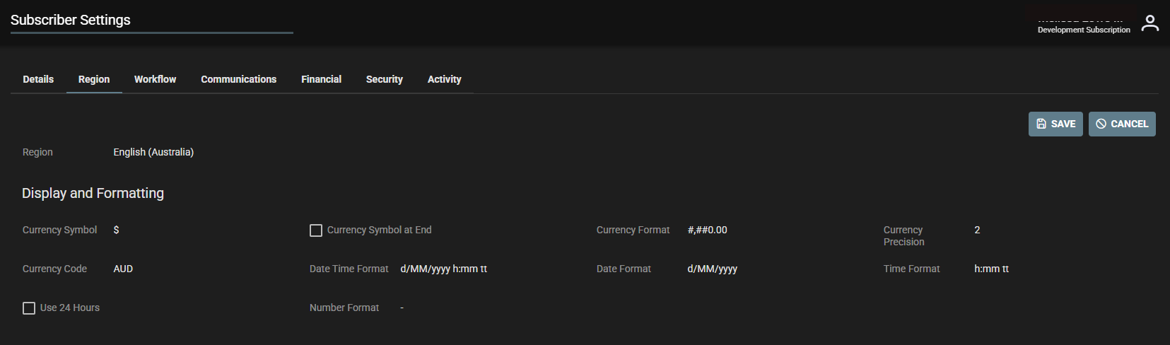Subscriber Settings | Region Tab – SpyderTech