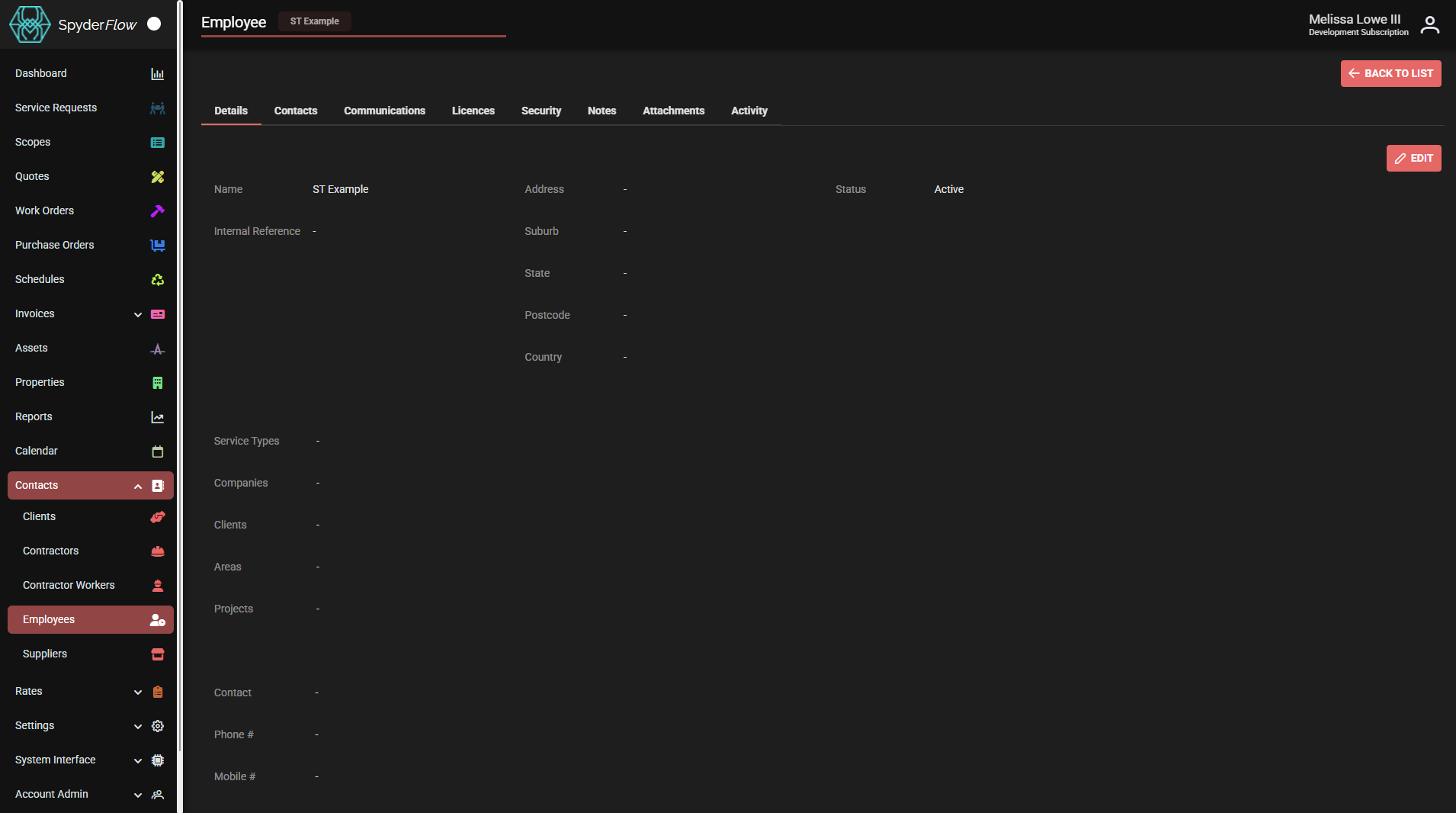 Employees | Web | Information and RLS – SpyderTech